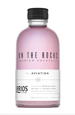 On The Rocks - The Aviation (made with Larios Gin) (100ml) | Liquor ...