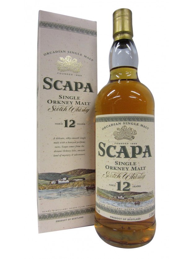 Scapa - Single Orkney Malt 12 year old Whisky 100CL | Nationwide Liquor