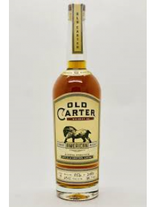 Old Carter Whiskey Co. Straight American Whiskey Aged 12 Years 750ml ...