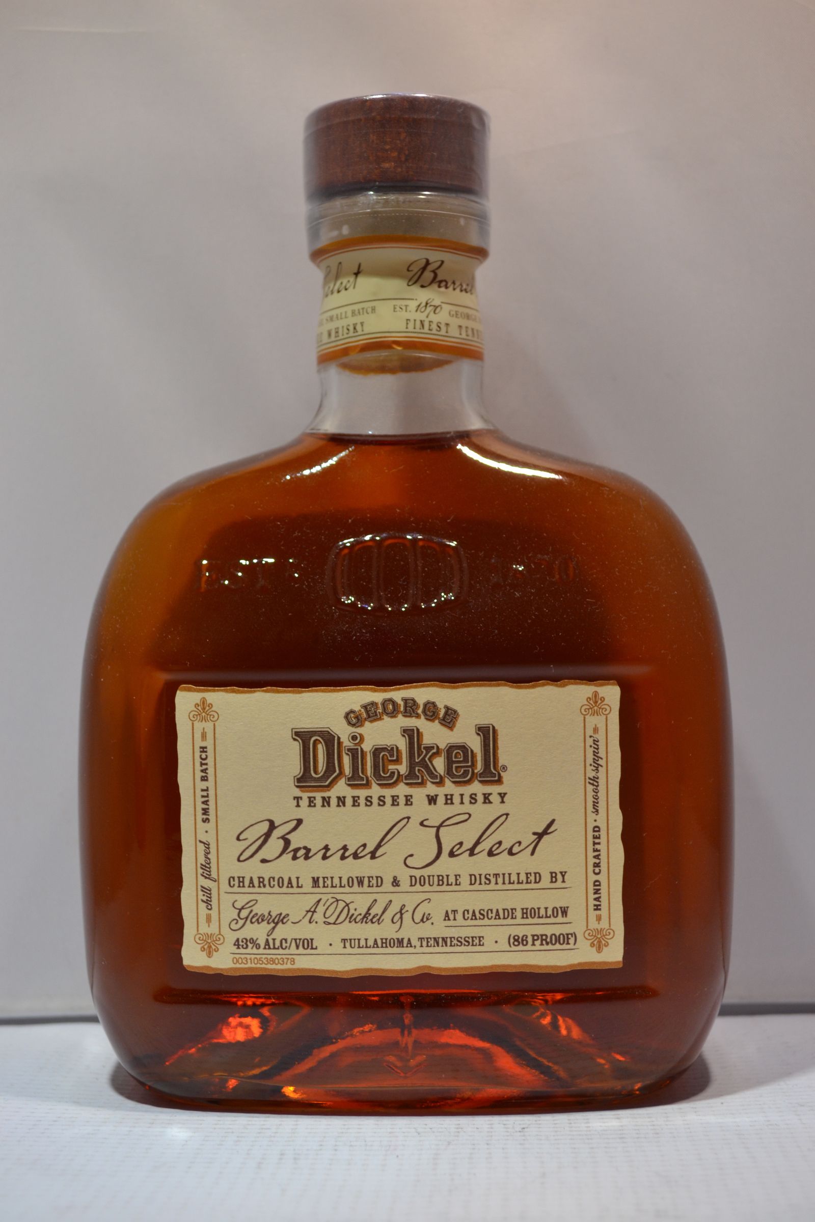 George Dickel Tennessee Whisky Barrel Select 86pf 750ml | Nationwide Liquor