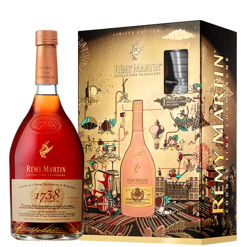 Remy Martin Cognac 1738 Accord Royal Fine Champagne France Gft Pk W/shaker 750ml | Nationwide Liquor