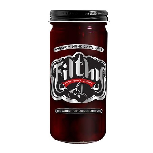 Filthy Black Cherry Premium Drink Garnishes 8oz | Liquor Store Online