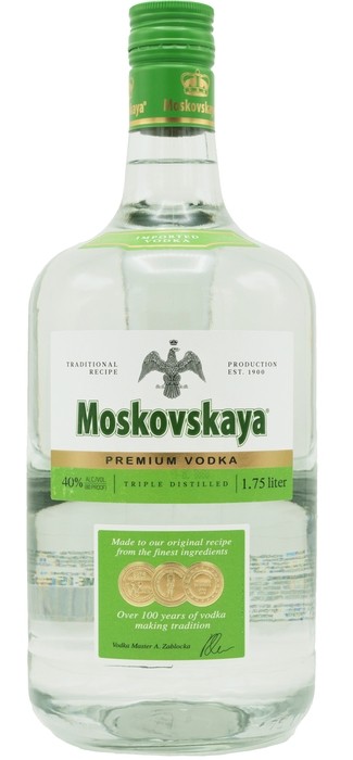 Moskovskaya Vodka Premium Russia 1.75l | Nationwide Liquor