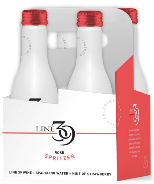 Line 39 Spritzer Rose Strawberry 4x250ml Can | Nationwide Liquor
