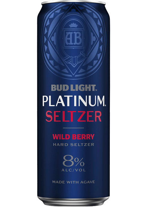 Bud Light Platinum Wild Berry Seltzer 25oz Can | Nationwide Liquor