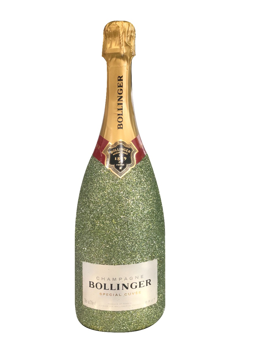 Bollinger Champagne Brut Special Cuvee France W/ Glitter Design 750ml | Liquor Store Online