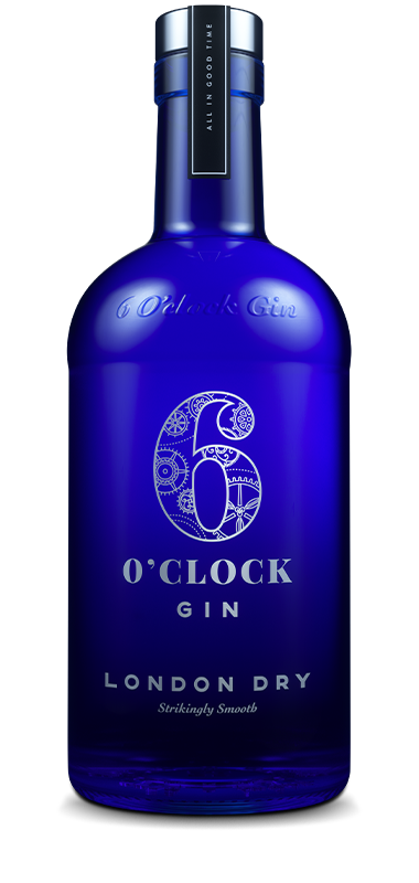 6 Oclock Gin London Dry England 750ml | Liquor Store Online