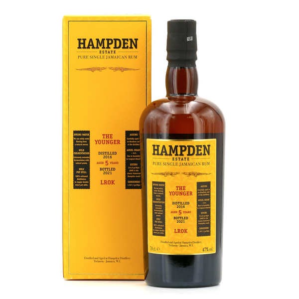 Hampden Estate - The Younger LROK Pure Single Jamaican Rum 750ml ...