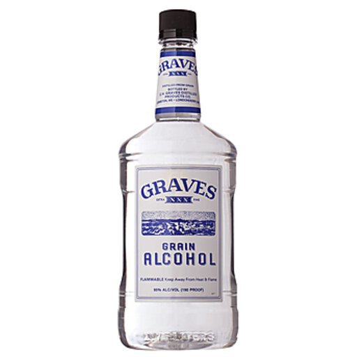 Graves Grain Alcohol 190 Proof 375ml | Nationwide Liquor