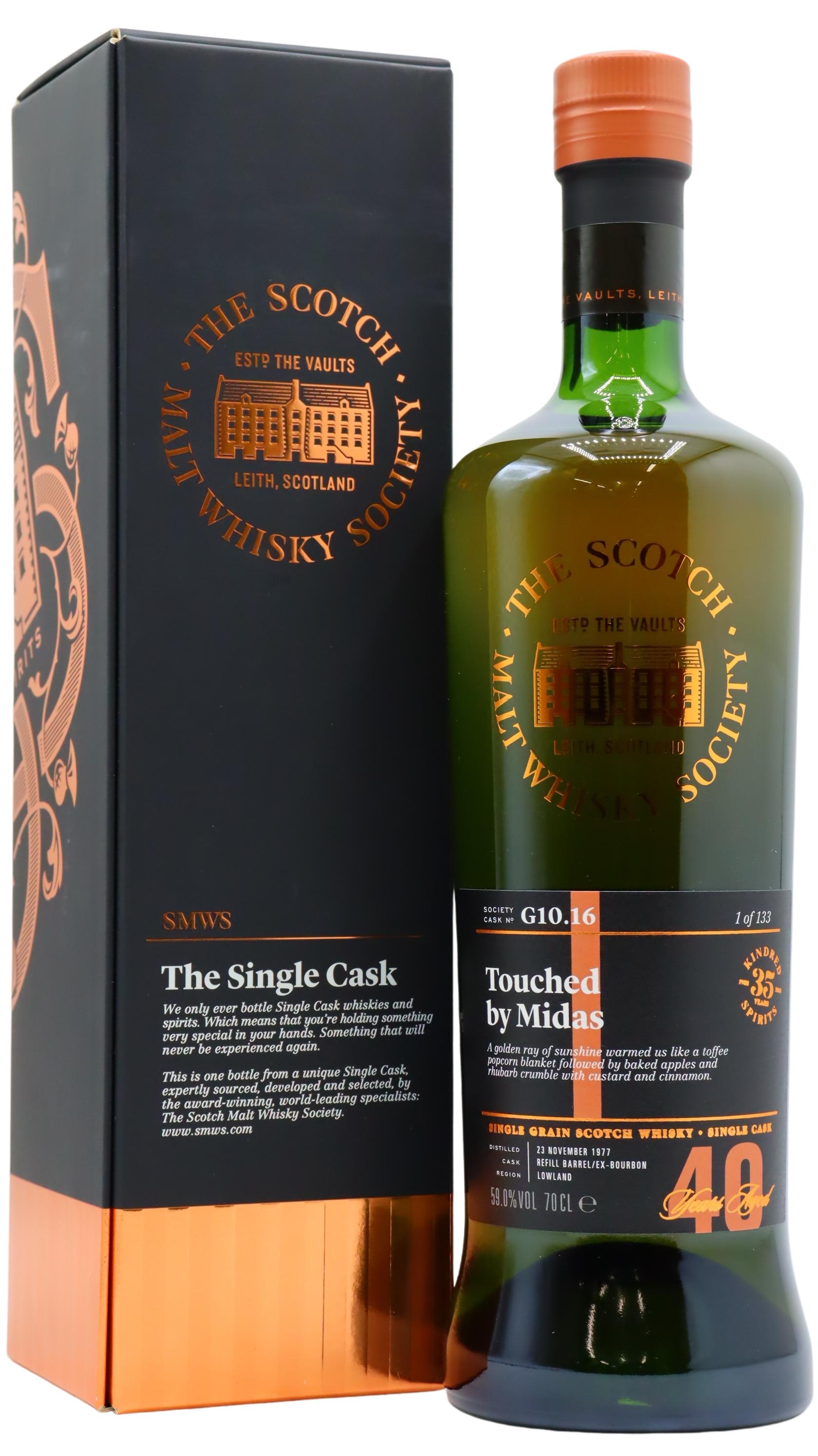 Strathclyde - SMWS Society Cask No. G10.16 1977 40 year old Whisky 70CL ...