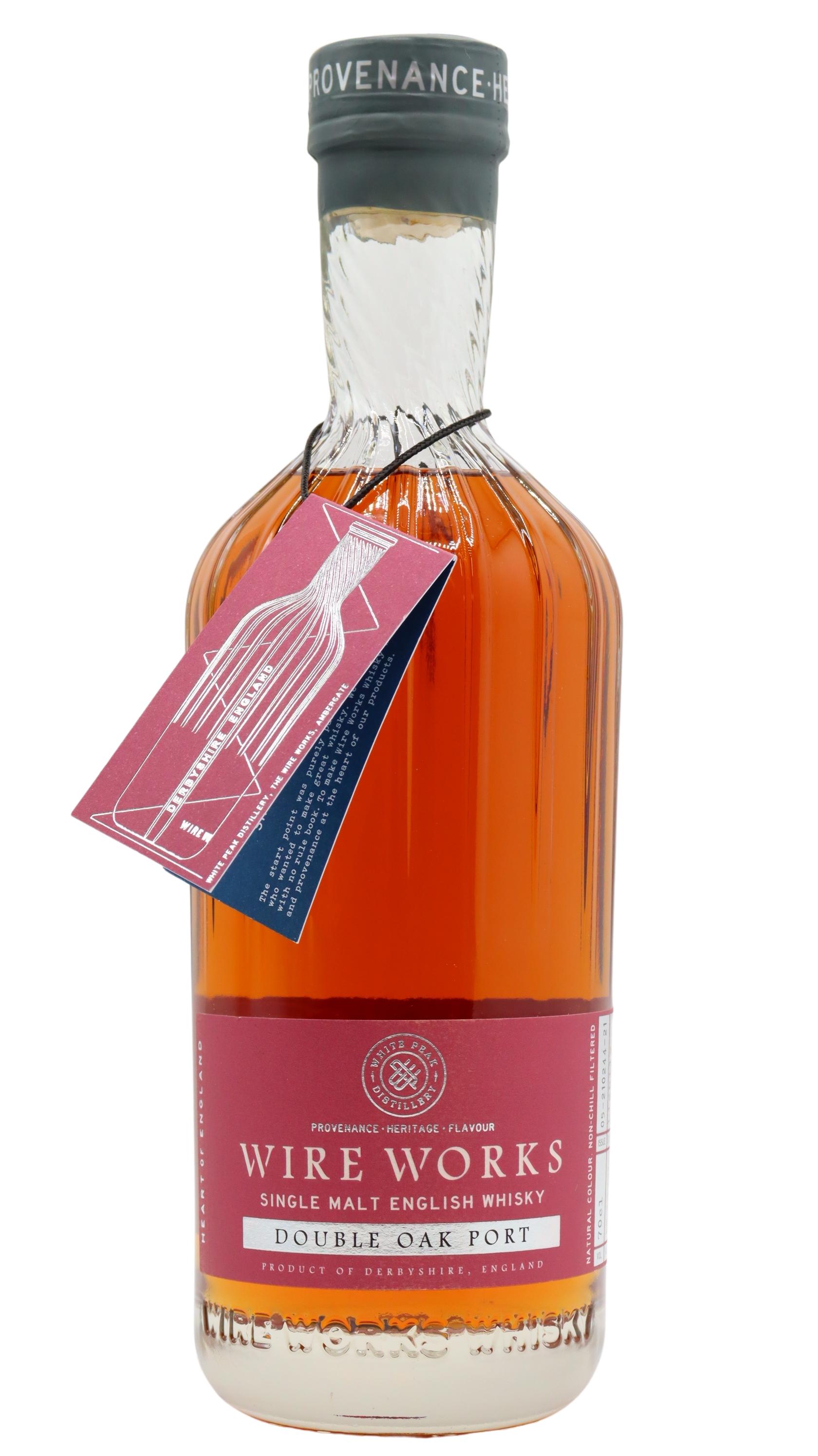 White Peak - Wire Works - Double Oak Port Finish English Single Malt ...