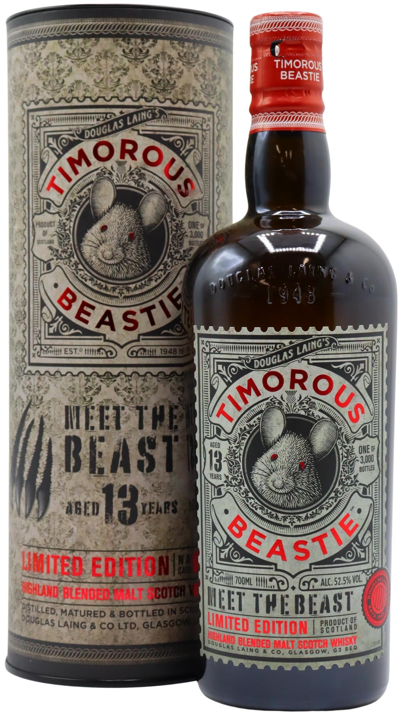Timorous Beastie - Meet The Beast Limited Edition Cask Strength 13 year ...