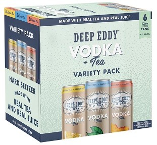Deep Eddy - Vodka & Tea Variety Pack (6 pack 12oz cans) | Nationwide Liquor