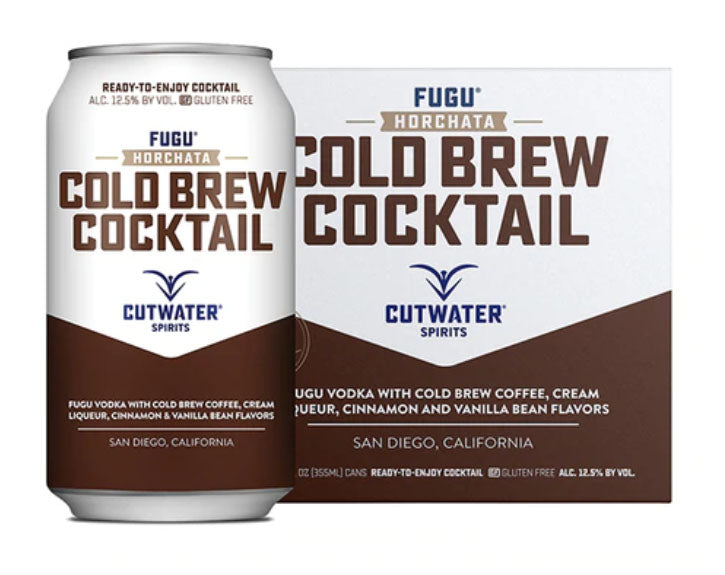 Cutwater Fugu Vodka Horchata 14pf 4x12oz Cans | Nationwide Liquor