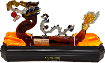 Emperor Napoleon Brandy Xo Dragon W/ Baby Bottle France 750ml ...