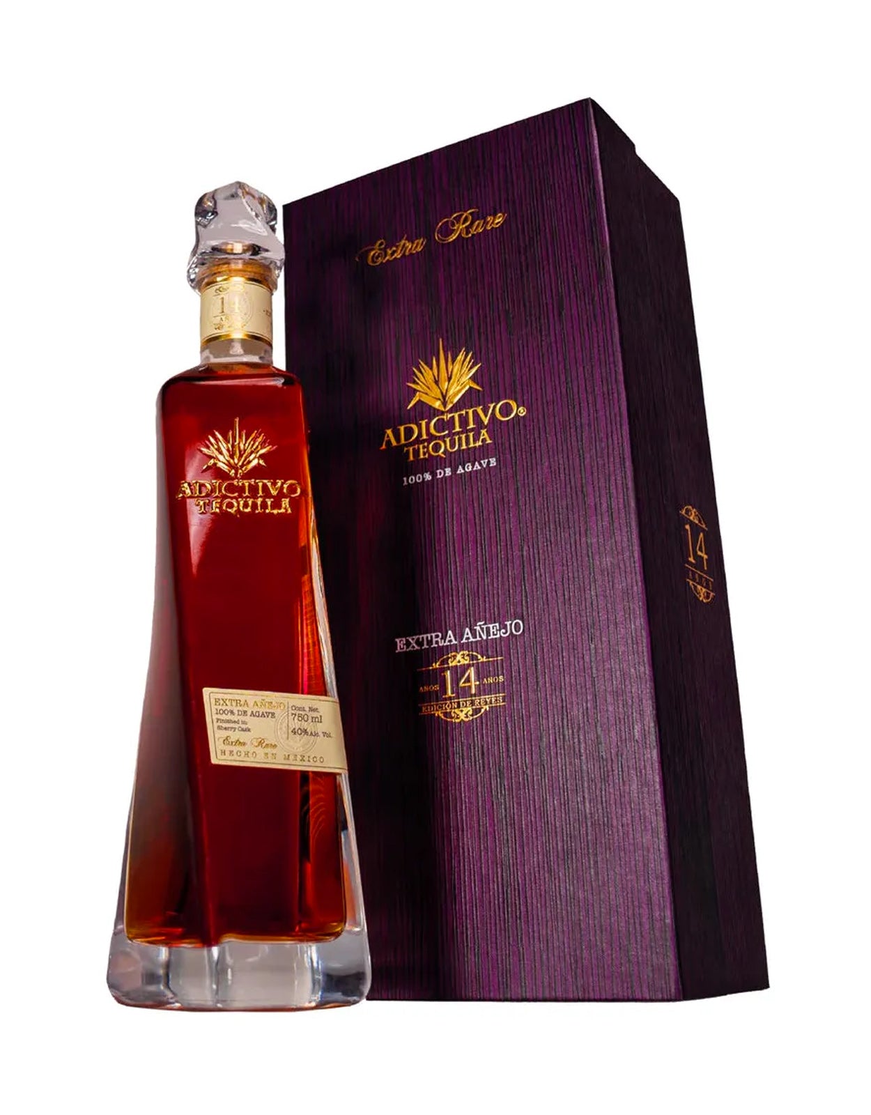 Adictivo Extra Anejo Tequila 14 Year Old 'kings Edition Extra Rare' 750ml | Nationwide Liquor
