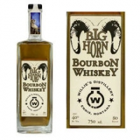 Willie's Distillery Big Horn Montana Bourbon Whiskey 750ml | Liquor ...
