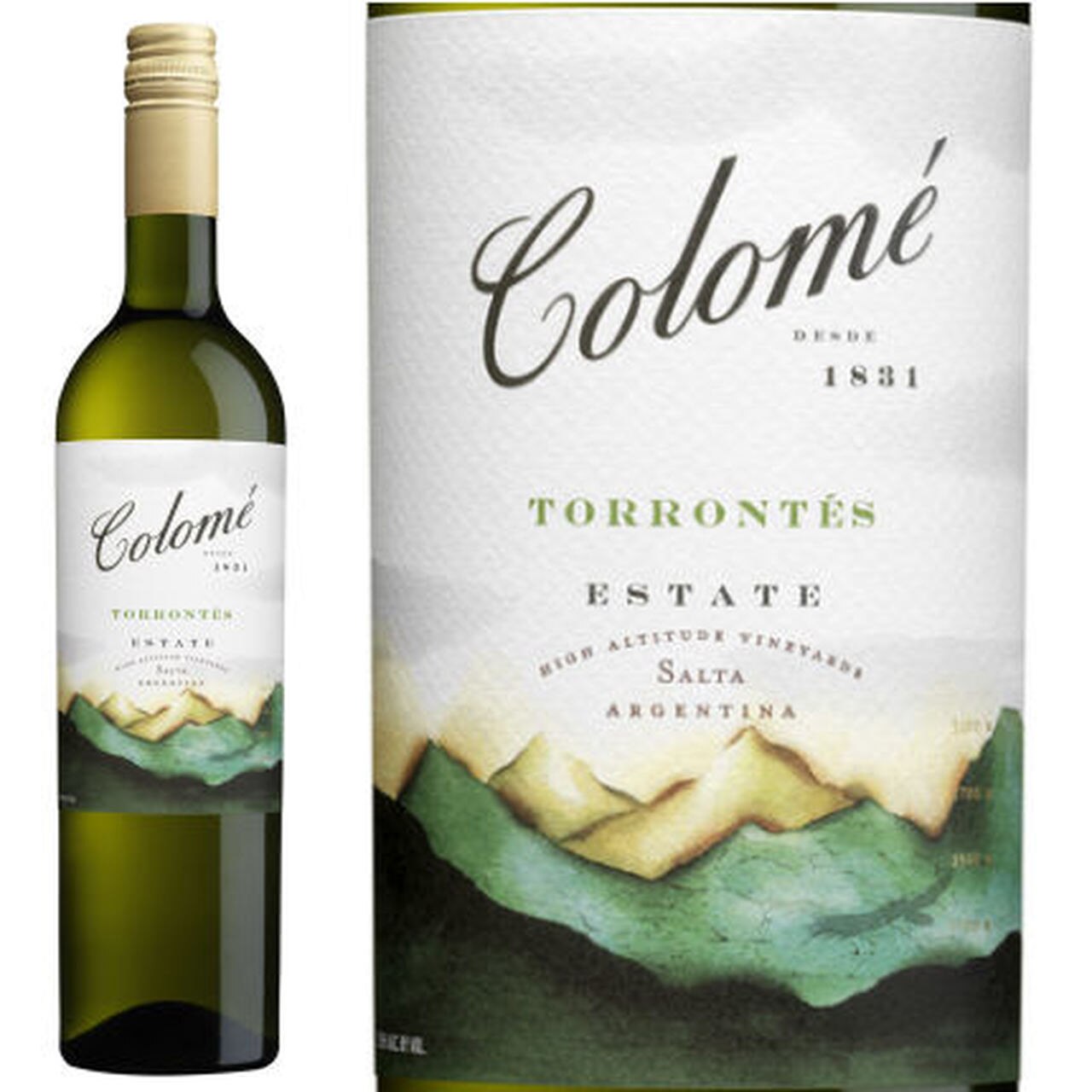 Bodega Colome High Altitude Vineyards Salta Torrontes 2016 (Argentina ...