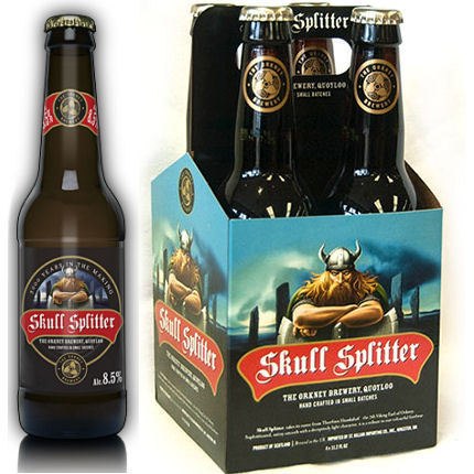 Skull Splitter 4pk. (Scotland) 11.2oz | Liquor Store Online