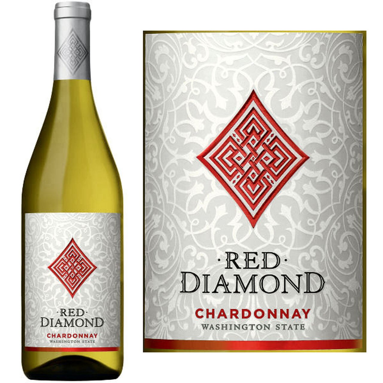 12 Bottle Case Red Diamond Washington Chardonnay 2015 | Liquor Store Online