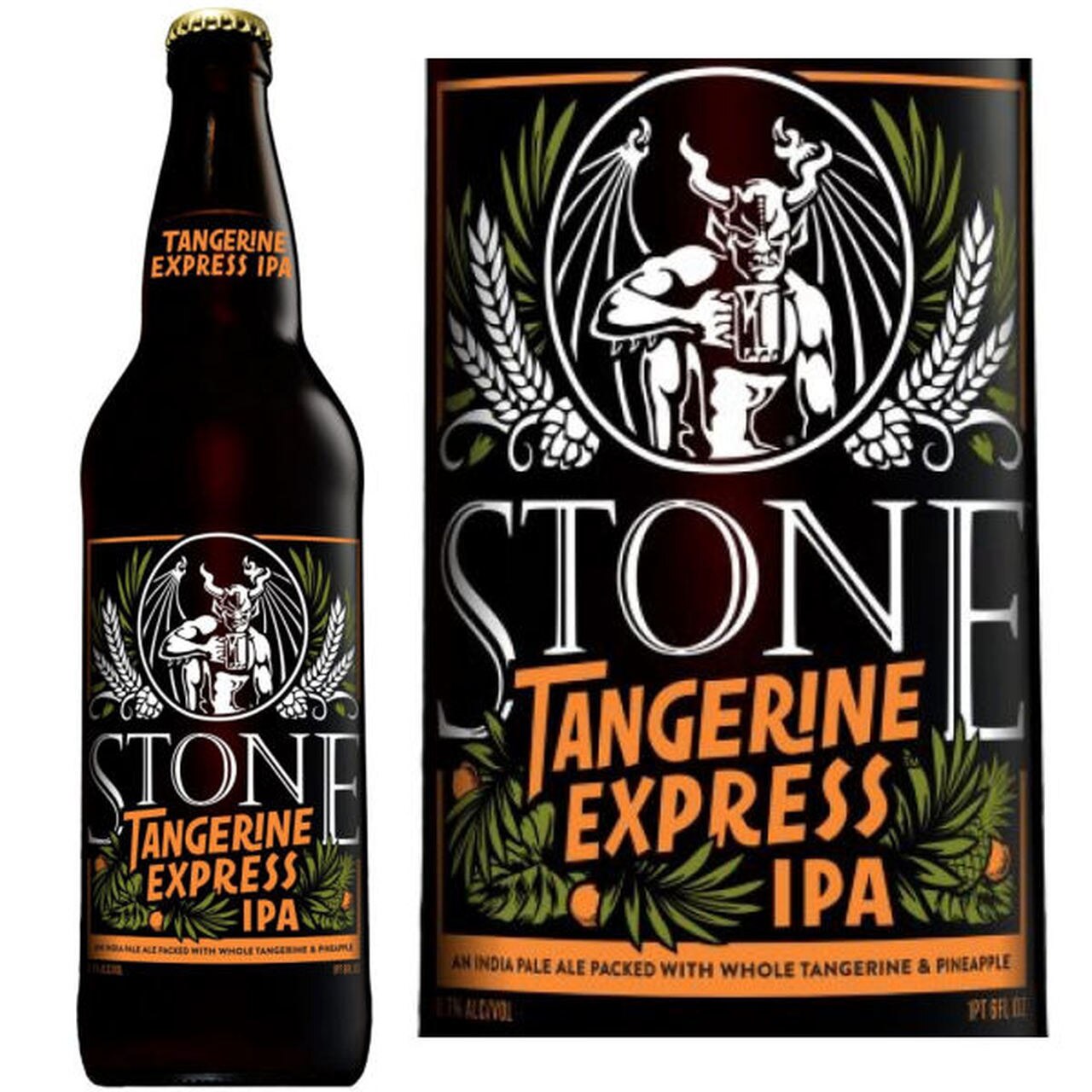 Stone Brewing Tangerine Express IPA 22oz | Liquor Store Online