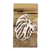 Alpha Delta Pi Lion Reclaimed Wood & Shaped Metal Art Wall Decor ...
