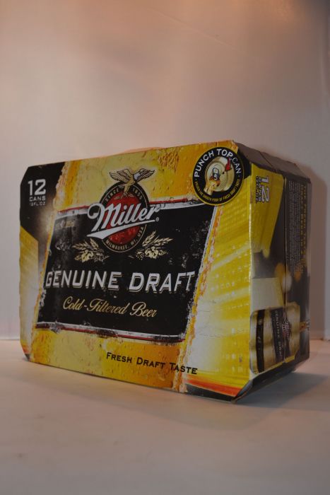 Miller Genuine Draft 12x12oz Can | Liquor Store Online
