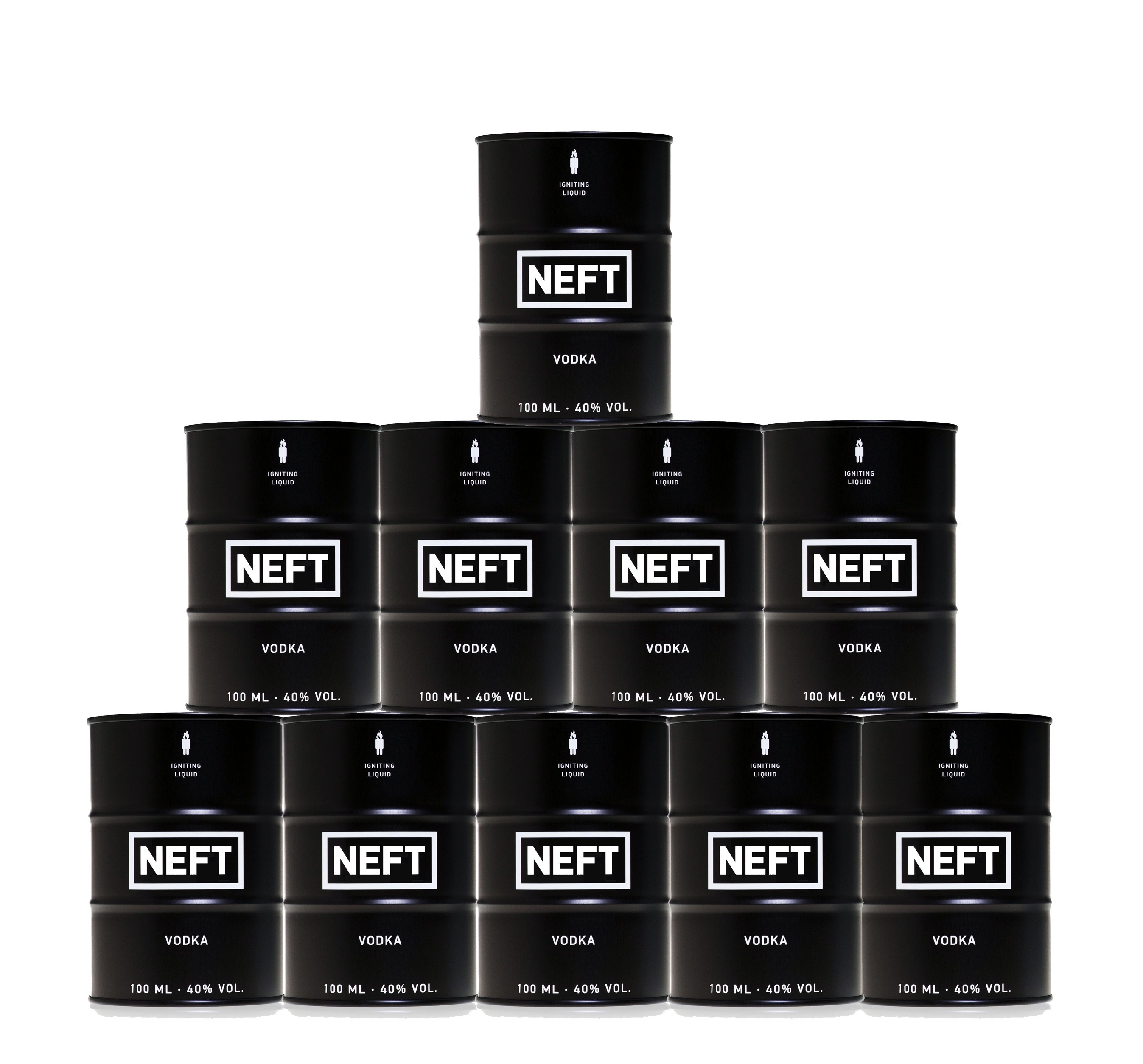 Neft Vodka Austria 10x100ml | Liquor Store Online