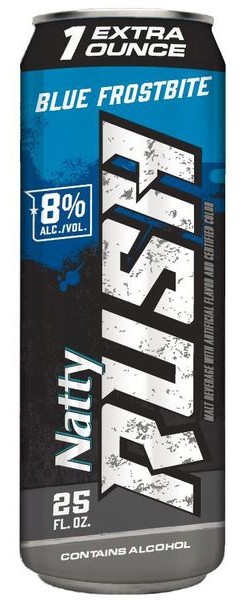 Natty Rush Blue Frostbite 25oz Can | Liquor Store Online