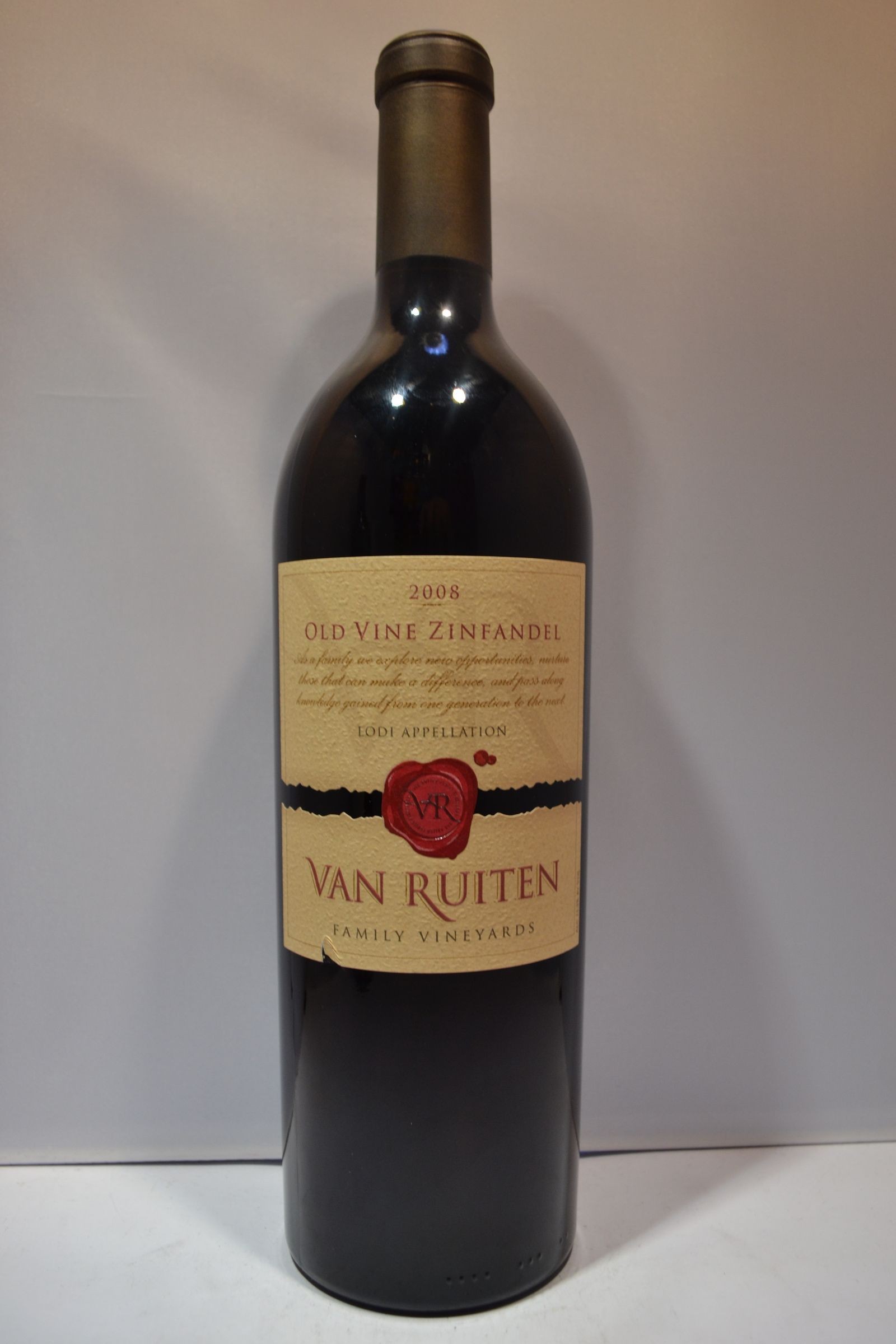 Van Ruiten Zinfandel Old Vine Lodi 2008 | Liquor Store Online