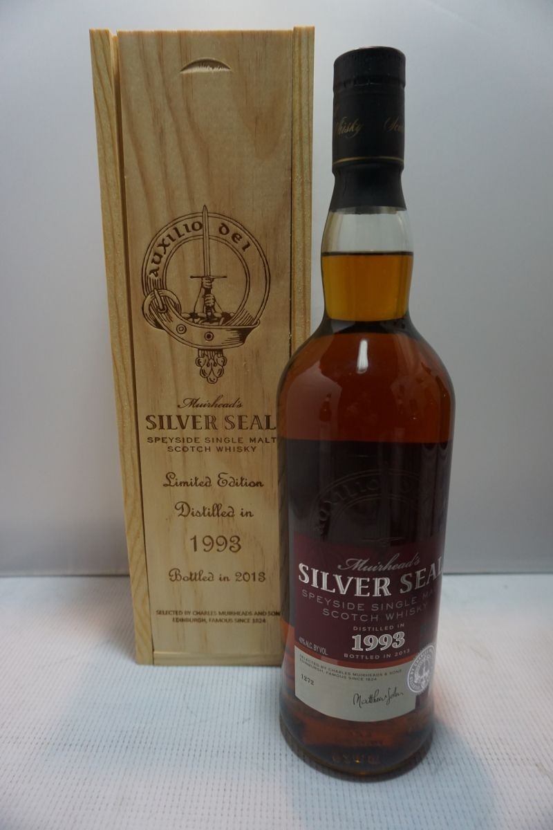 Silver Seal Scotch Single Malt Muirheads Limited Edition Dilstilled ...