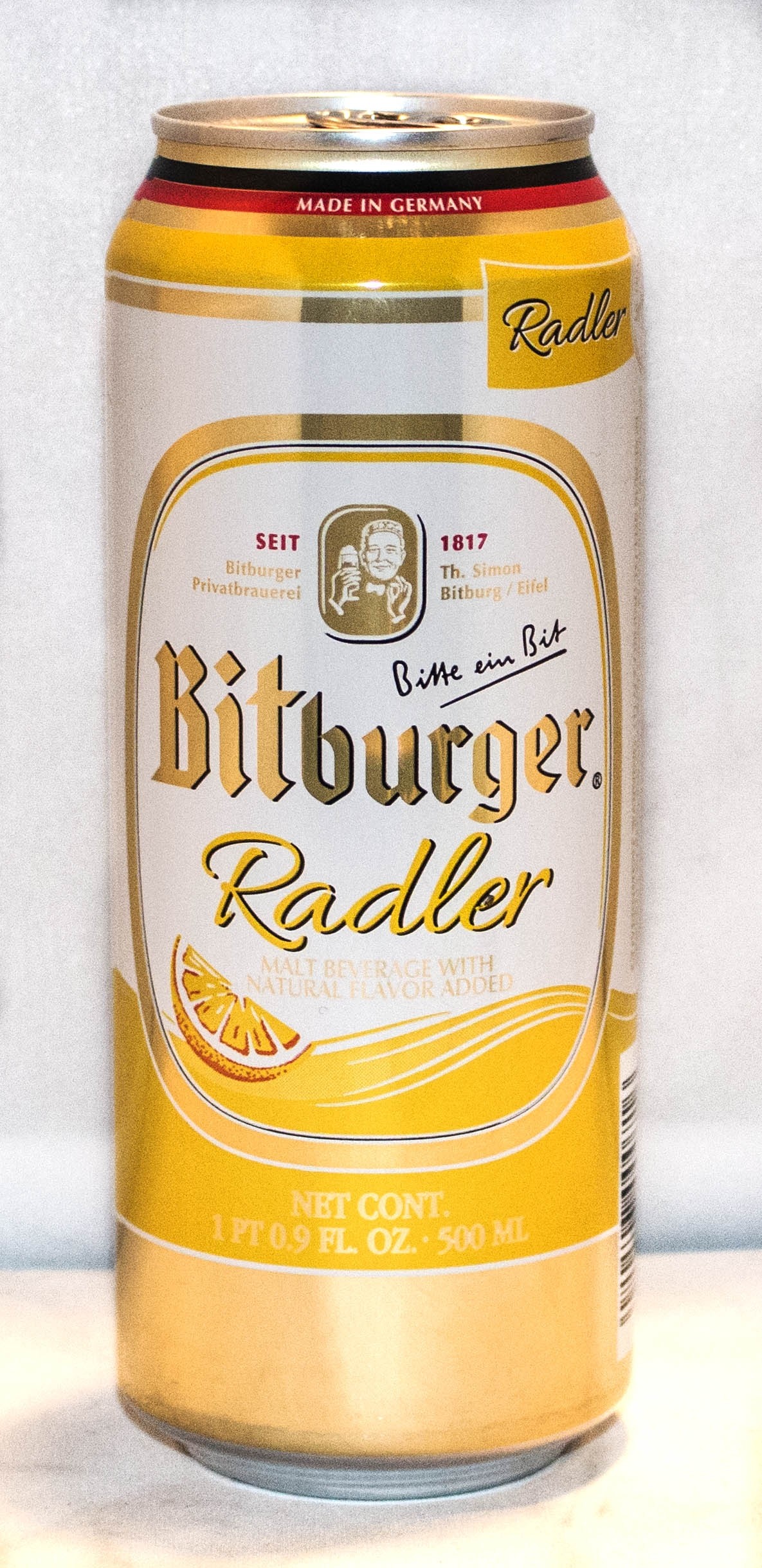 Bitburger Radler Lemon 500ml Can | Liquor Store Online