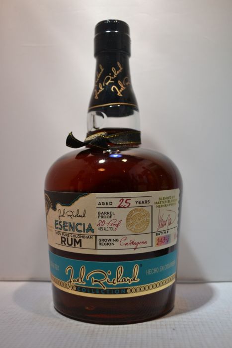Joel Richard Esencia Rum Colombian 25yr Barrel Proof 750ml | Liquor ...