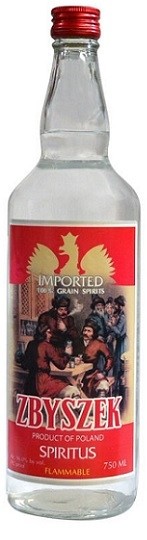 Zbyszek Spiritus Grain Spirit Poland 192pf 750ml | Liquor Store Online