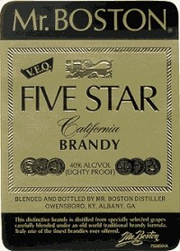 Mr. Boston Brandy Five Star 1.75L | Nationwide Liquor