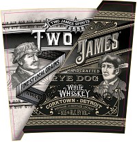 Two James White Whiskey Rye Dog 750ml | Liquor Store Online