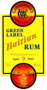 Cadenhead's Rum 9 Year Green Label Haitian 750ml | Liquor Store Online